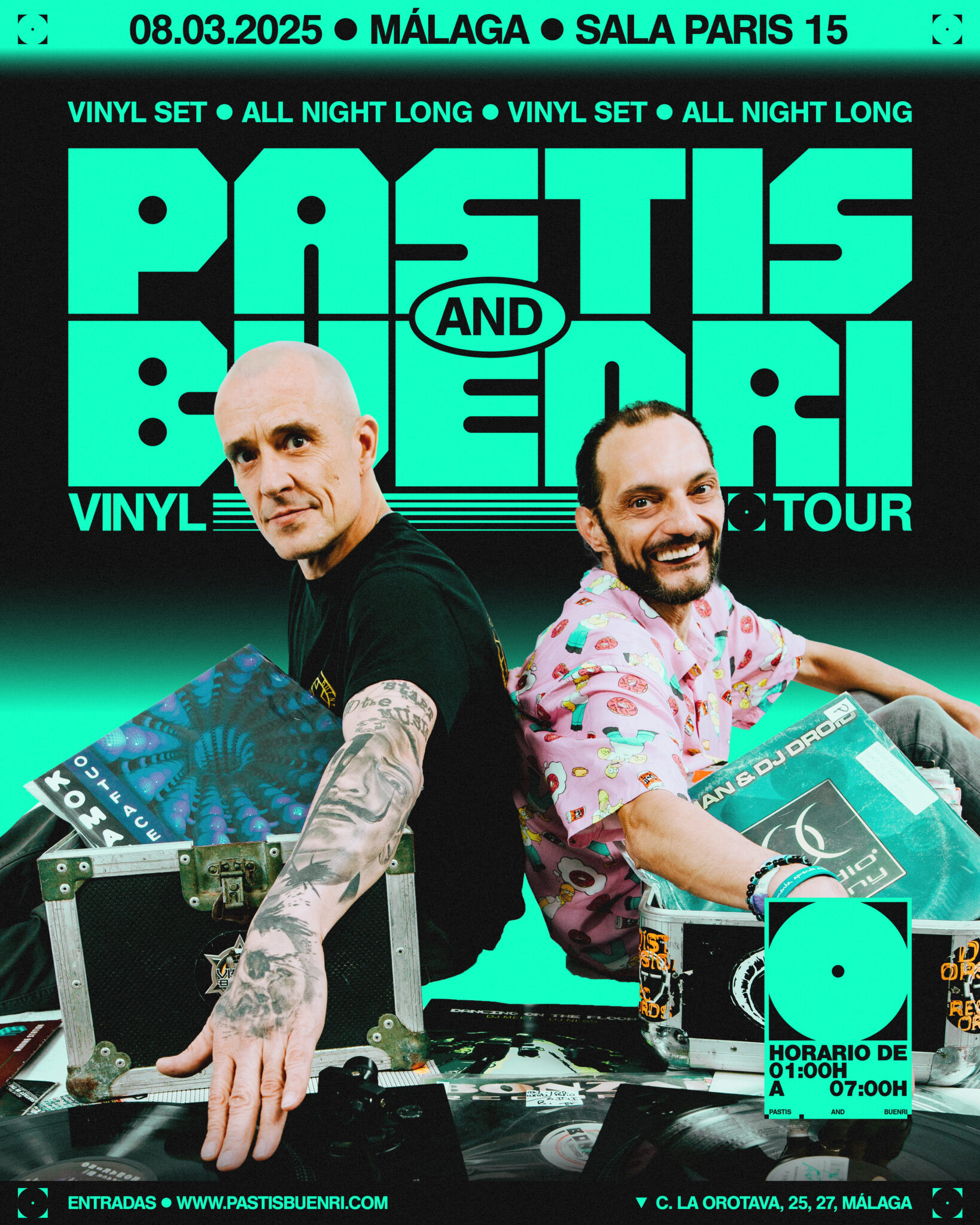 PASTIS & BUENRI – Sala Paris 15